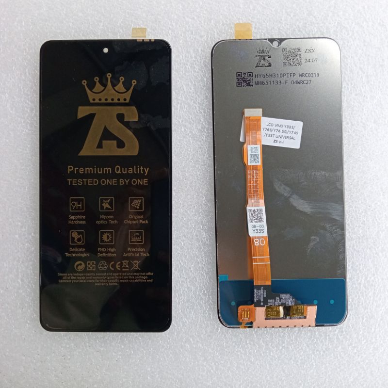 Jual LCD VIVO Y33S / Y76S / Y76 5G / Y74S / Y33T ZEVAN ORIGINAL PREMIUM QUALITY | Shopee Indonesia