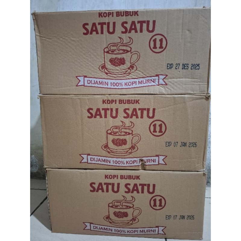 Jual kopi satu satu 1 dus 250gram | Shopee Indonesia