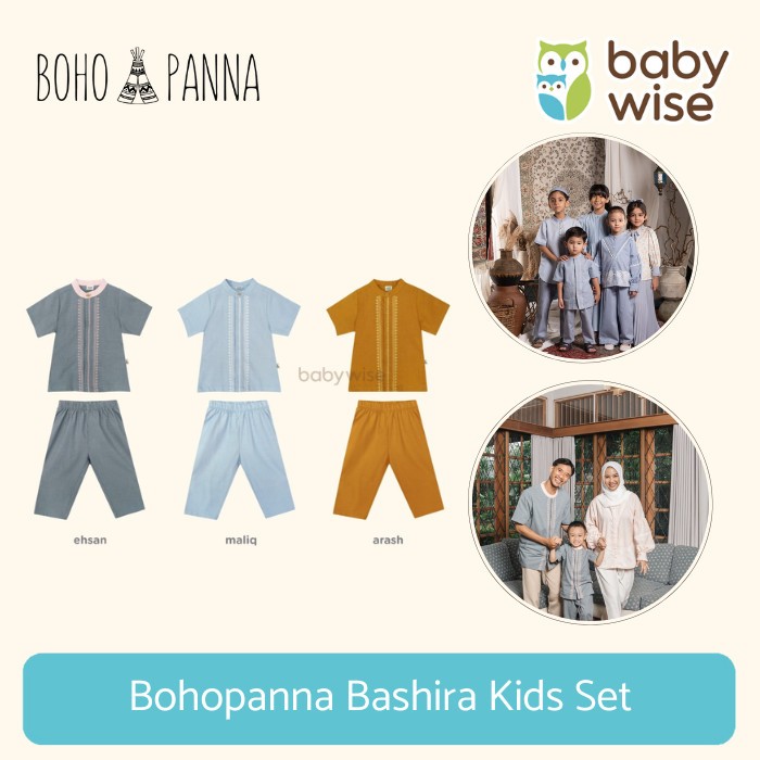 Jual Bohopanna Bashira Kids Set - Raya Collection | Baju Koko Anak ...