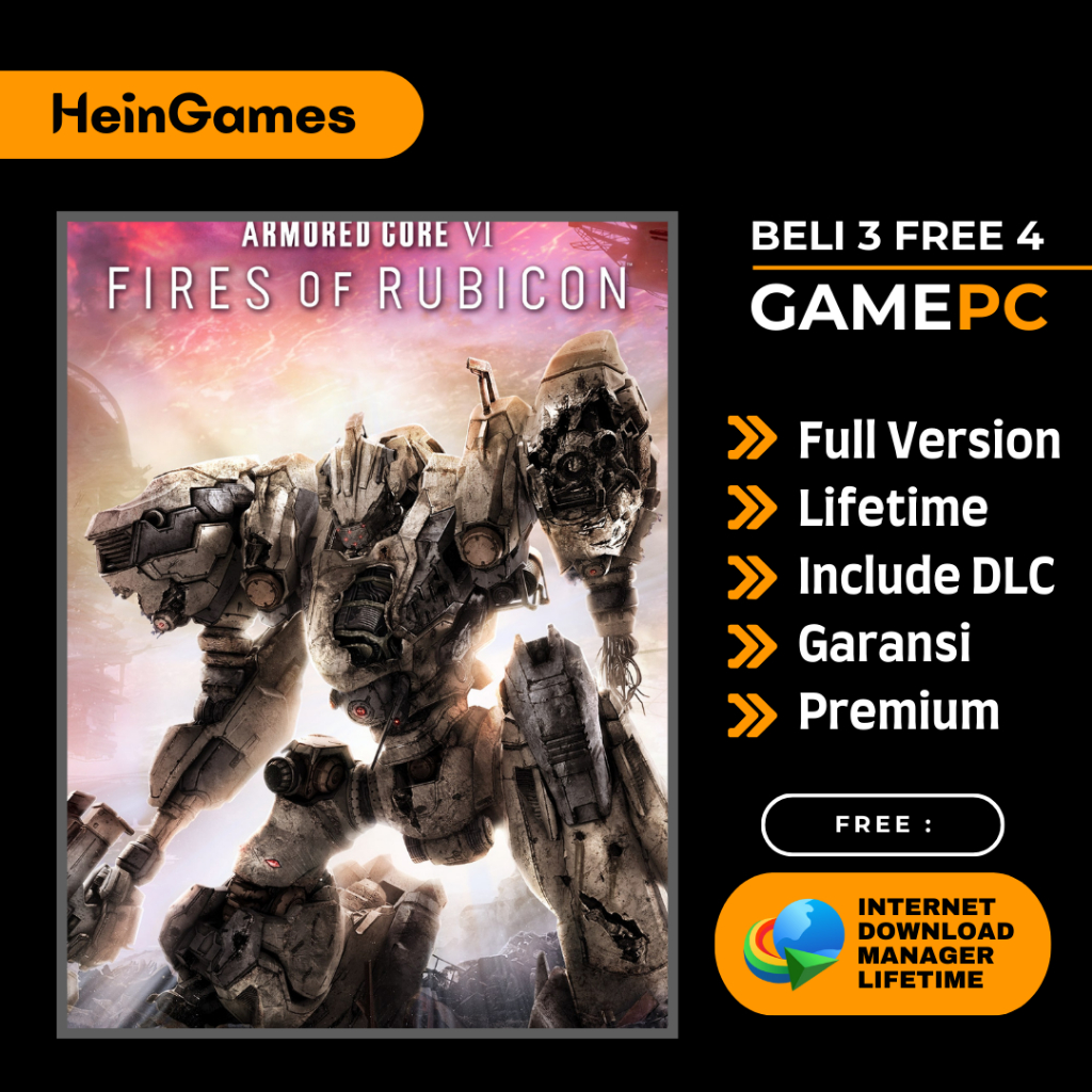 Jual Armored Core VI Fires of Rubicon Deluxe Edition - Game Action ...