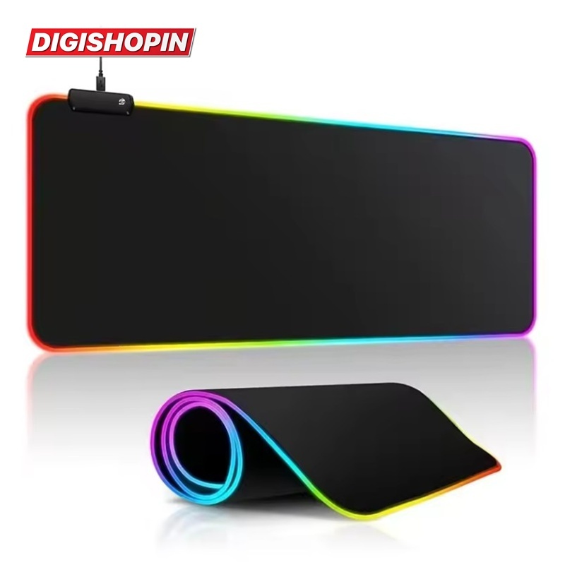 Jual [FREE ONGKIR] Mousepad Extra Besar Dengan LED RGB Mouse Pad ...