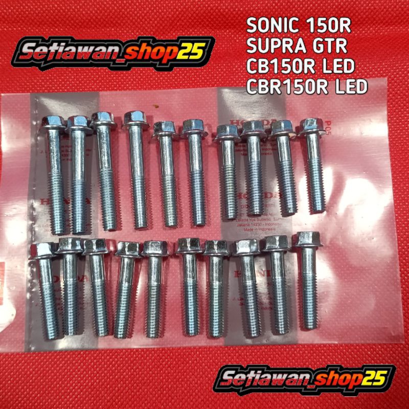 Jual BAUT BLOK KANAN KIRI SUPRA GTR CB 150R LED CBR 150R LED SONIC 150R | Shopee Indonesia