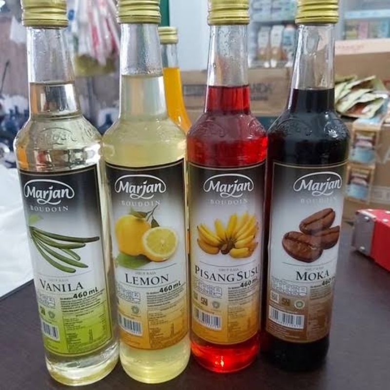 Jual Marjan Sirup / Minuman / Sari Buah / Vanilla / Lemon / Pisang Susu ...