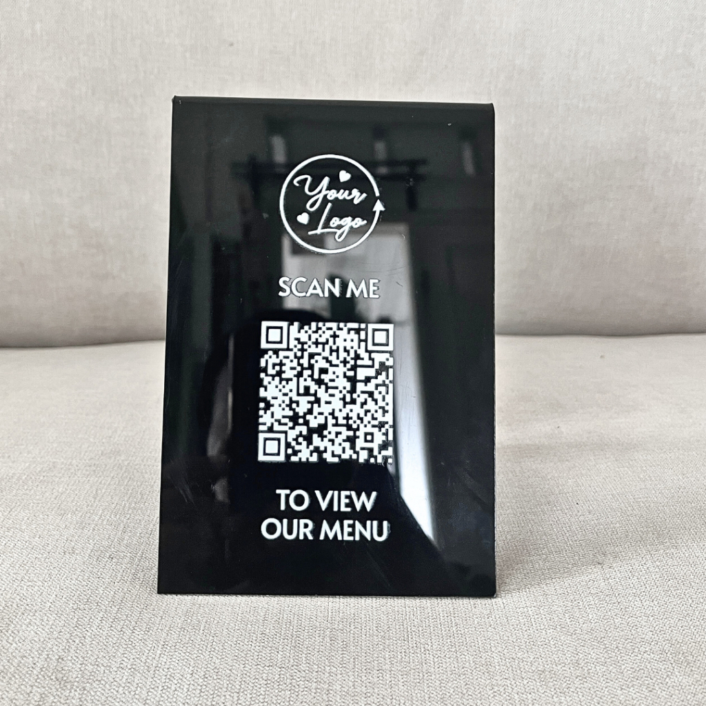 Jual 28. Scan me / Sign coffee shop / See our menu / sign cafe / sign ...