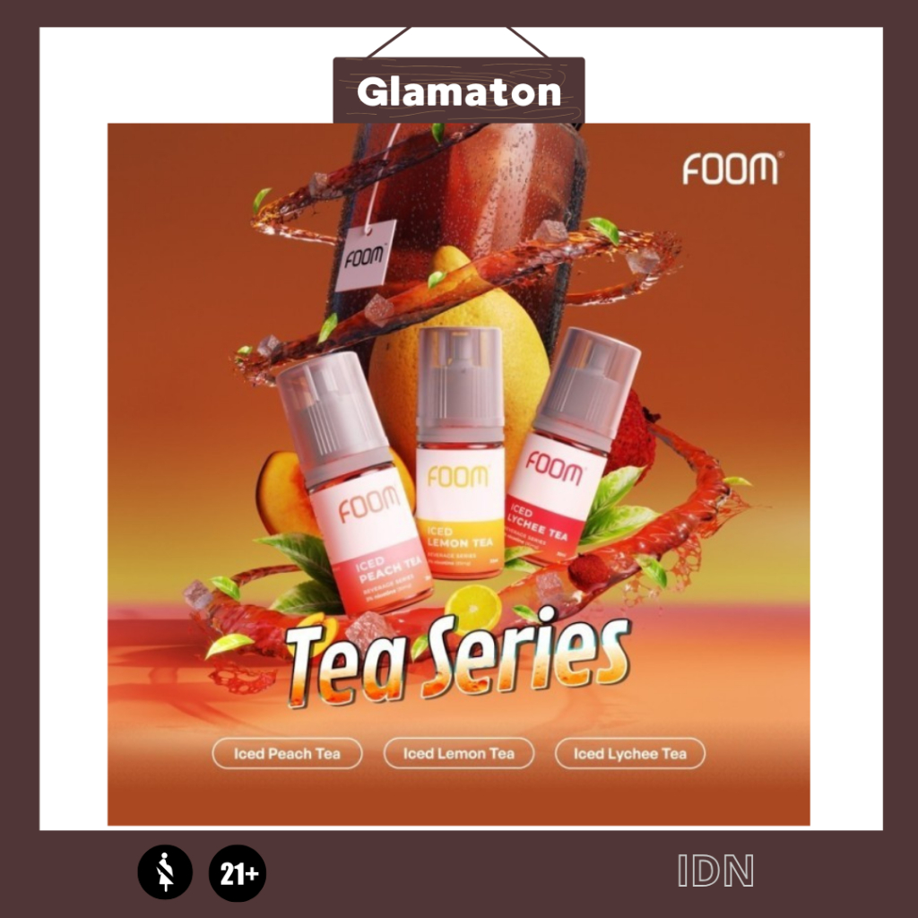 Jual LIQUID FOOM ICED TEA SERIES SALTNIC 30ML 30MG AUTHENTIC LIQUID ...