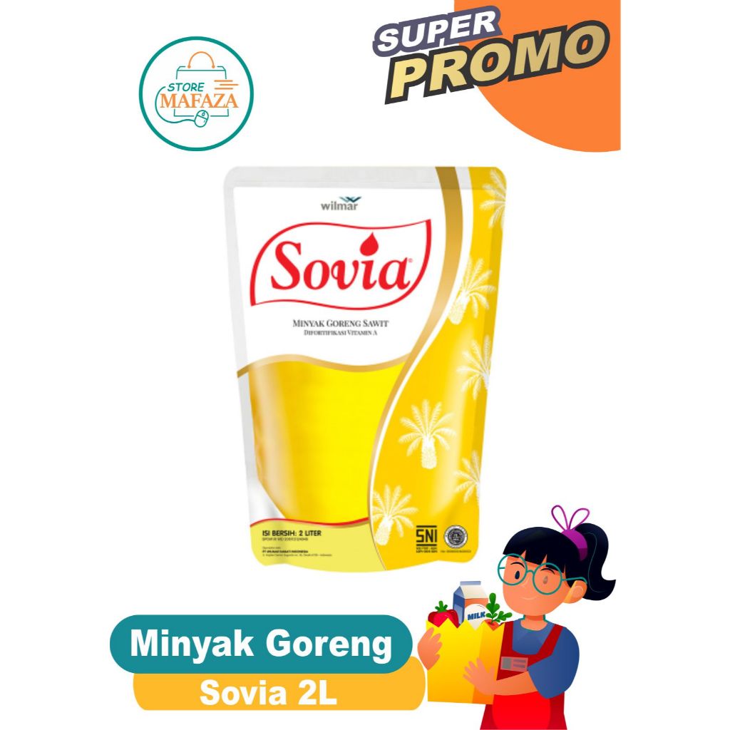 Jual SOVIA Minyak Goreng Sovia Pouch 2 Liter Promo | Shopee Indonesia