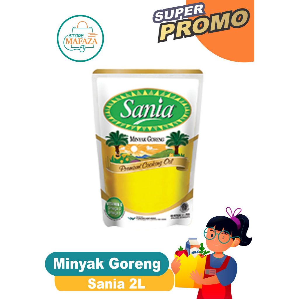 Jual SANIA Minyak Goreng Sania Pouch 2 Liter Promo | Shopee Indonesia