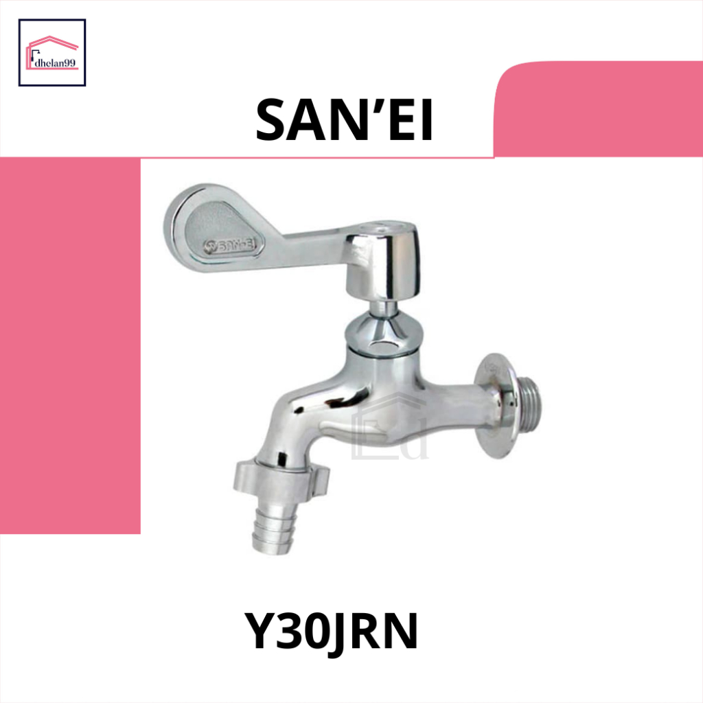 Jual Kran San-Ei Y30JRN Keran Air Tembok Taman Sanei Y 30 JRN | Shopee Indonesia