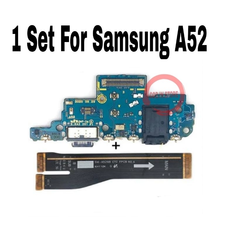 Jual Original Samsung A52 4G Papan Cas + Fleksibel Board 1 Set | Shopee ...