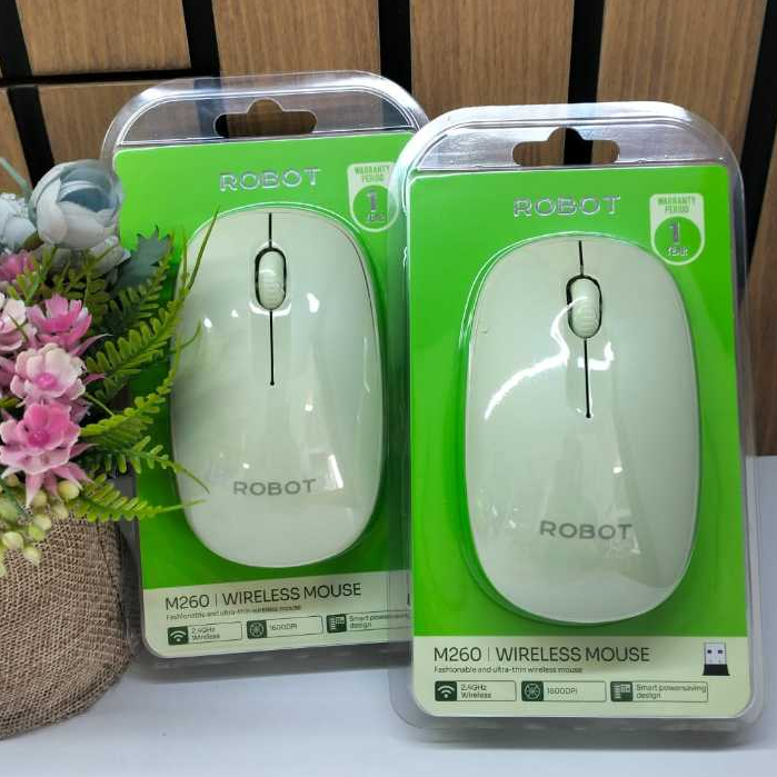 Jual MOUSE WIRELLES ROBOT M260 | Shopee Indonesia