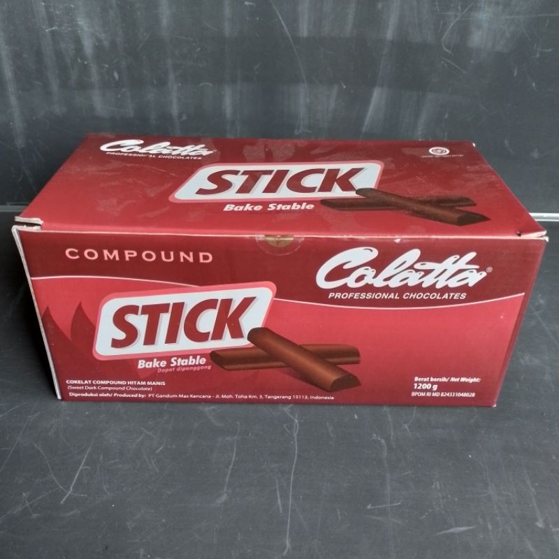 Jual Coklat Stik Collata Dark Compound Stick ( Pak ) [ Original ...