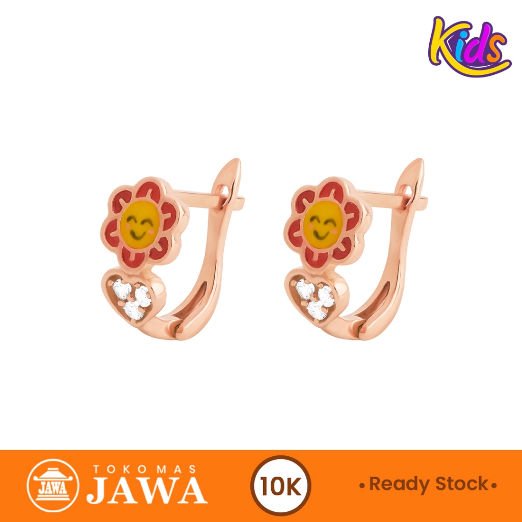 Jual Anting Emas Kids Cilea Kadar 10 Karat Toko Mas Jawa | Shopee Indonesia