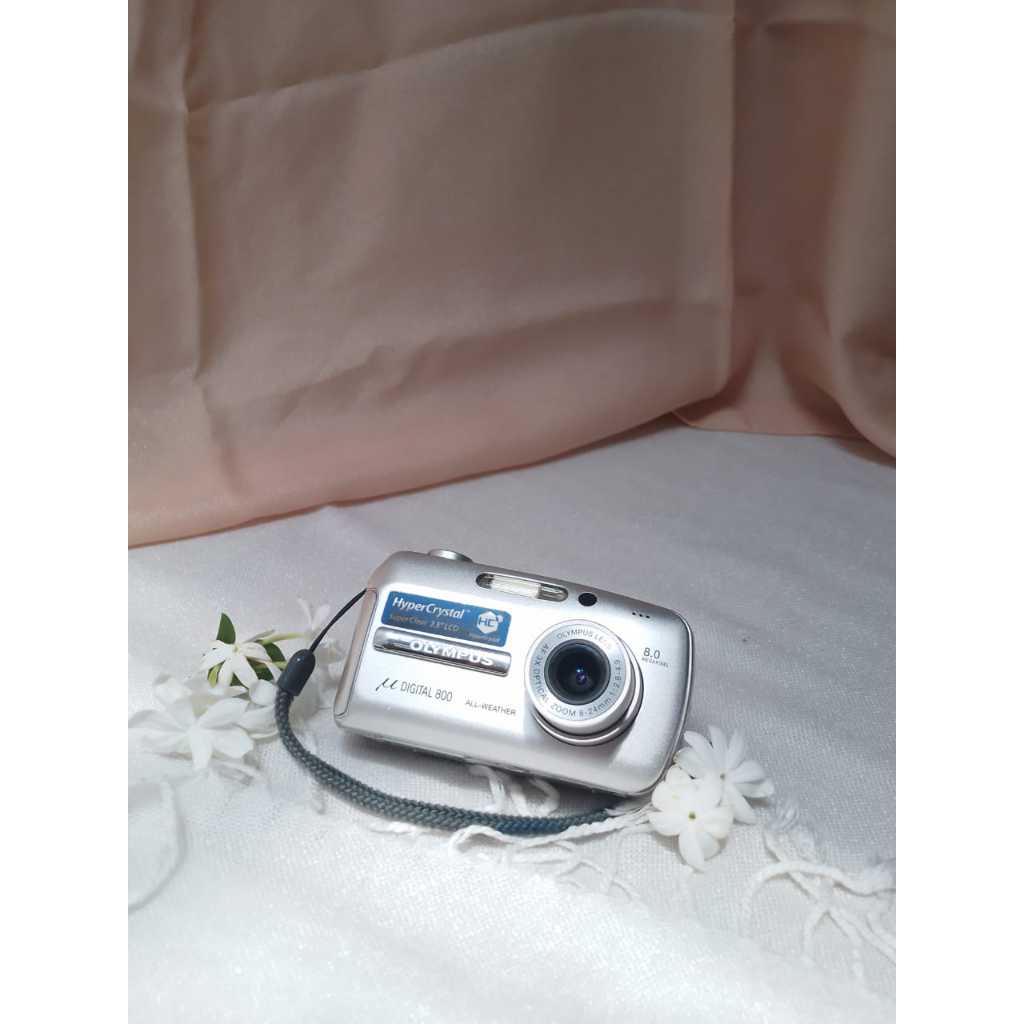 Jual Olympus µ MJU 800 Digital Camera | Digicam Jadul Retro Estetik 8MP ...