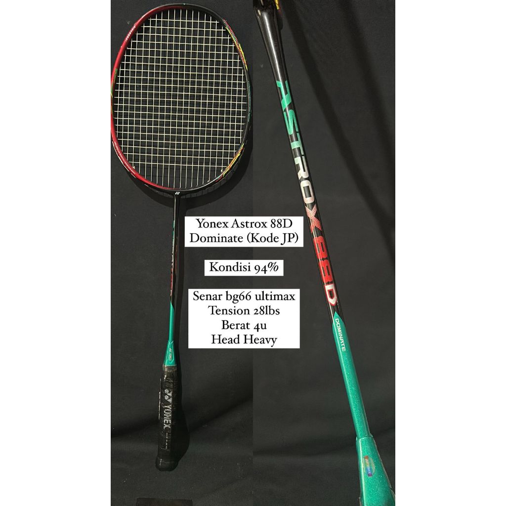 Jual Yonex Astrox 88D Dominate (Kode JP) | Shopee Indonesia