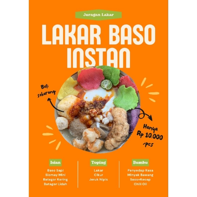 Jual KARSO (LAKAR BASO INSTAN) | Shopee Indonesia