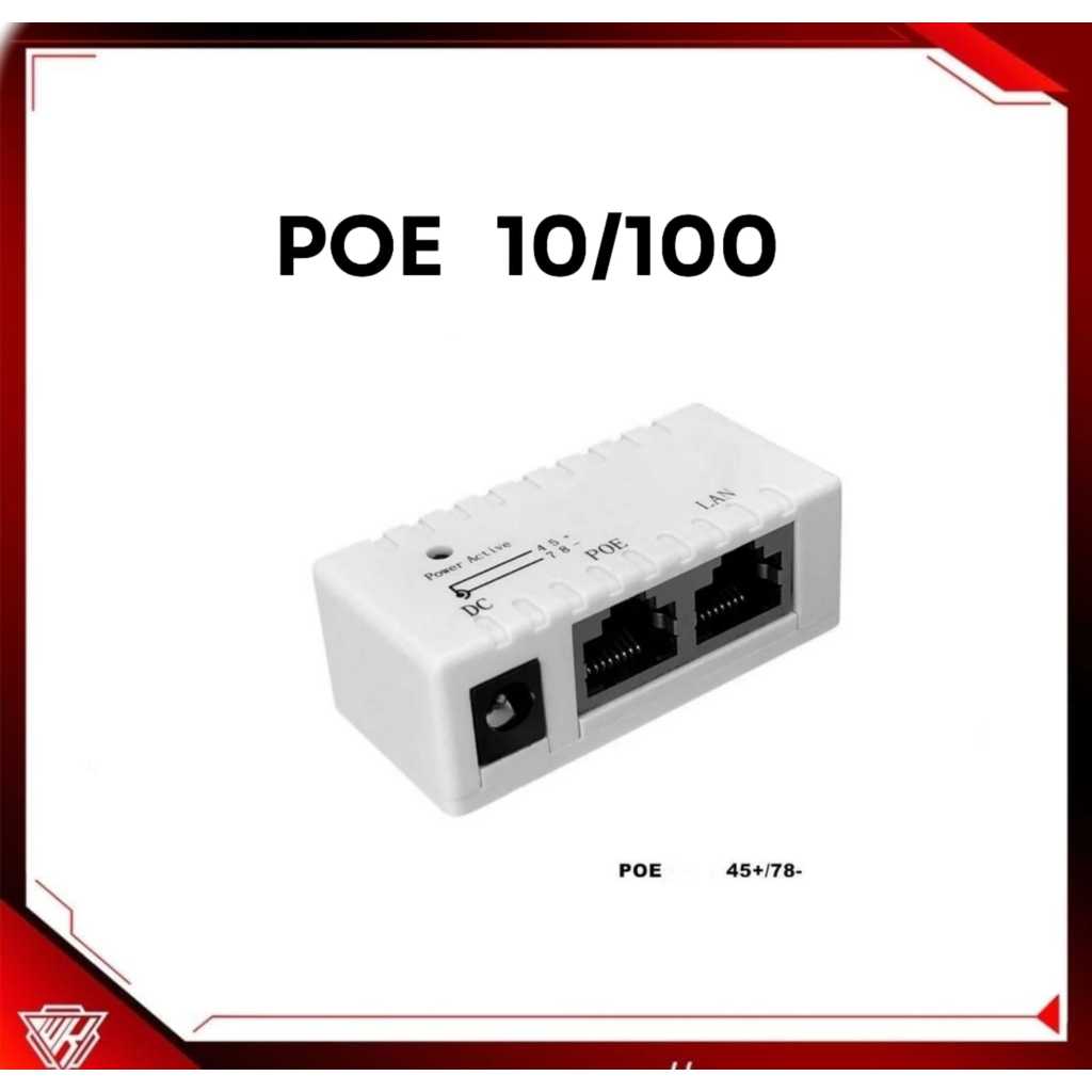 Jual Passive Poe 10/100 Adapter / Injector | Shopee Indonesia
