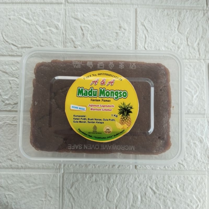 Jual Madu Mongso Varian Nanas Manis Legit Hari Raya Lebaran Khas Daerah Jajan Jadul Tradisional ...