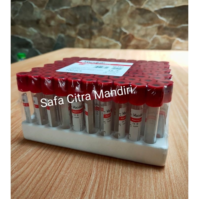 Jual Tabung Darah Onelab Plain 3ml Tabung Plain Vacutainer Blood ...