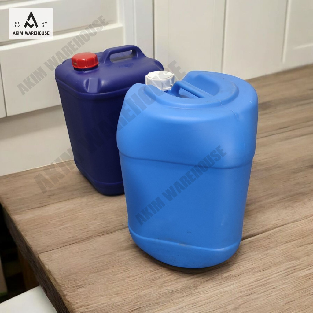 Jual Jeligen / Jeriken 25 Liter HDPE Biru | Shopee Indonesia