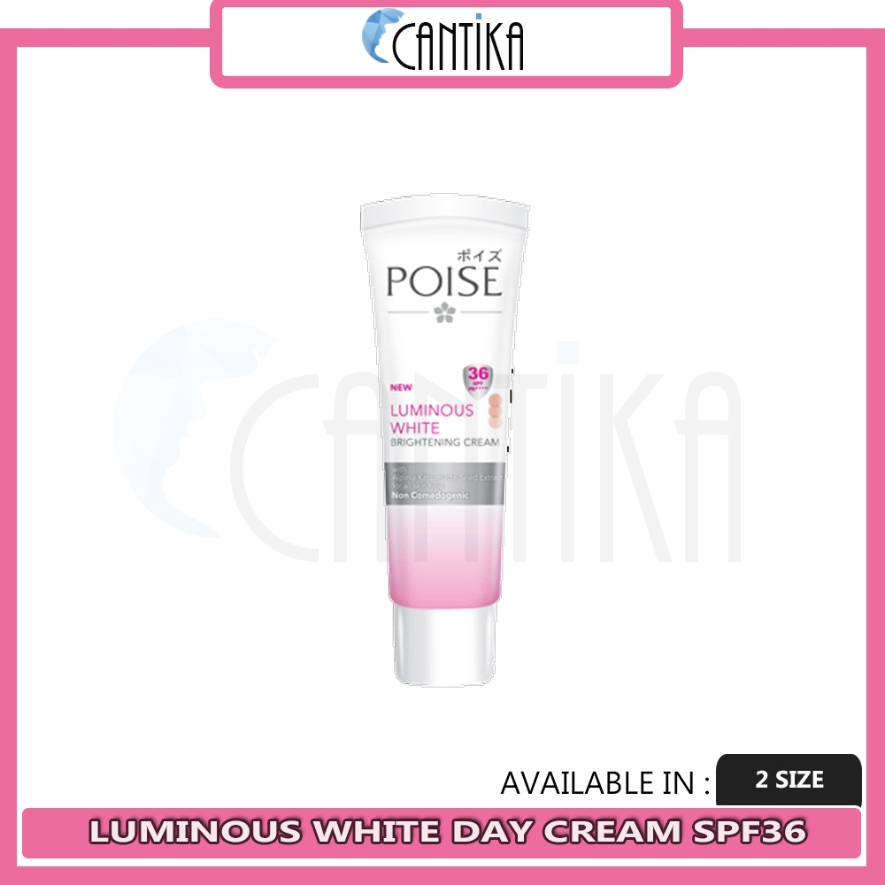 Jual PROMO Poise Day Cream Luminous White SPF36 | Shopee Indonesia