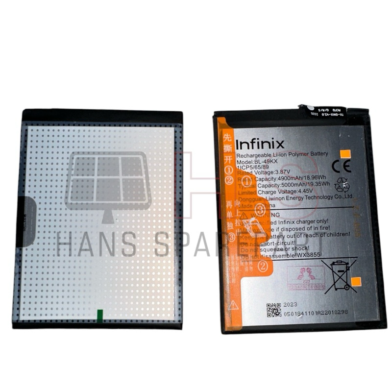 Jual BL-49KX BATERAI INFINIX NOTE 11 / X663, X663B - ORIGINAL | Shopee ...