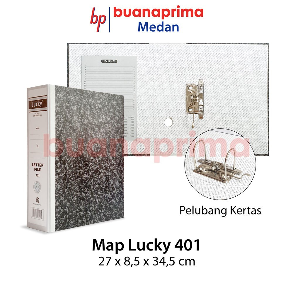 Jual MAP ORDNER LUCKY 401 Folder Folio Laminasi Plastik Kilat | Shopee Indonesia