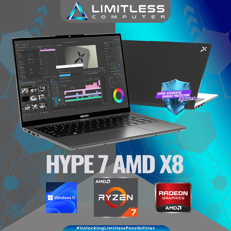 Jual [ READY ] Axioo HYPE 7 X8 AMD Ryzen 7 6800H 16GB 512GB Radeon 680M ...