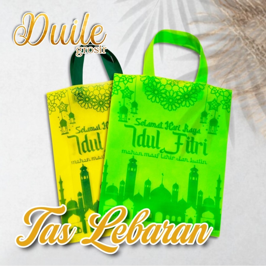 Jual Tas Spunbond Lebaran Idul Fitri Goodie Bag Souvenir ukuran 30 x 40 (1 Lusin) | Shopee Indonesia