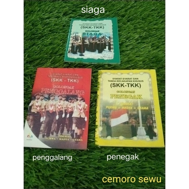 Jual buku pramuka kuning SKK TKK penegak,siaga dan penggalang | Shopee ...