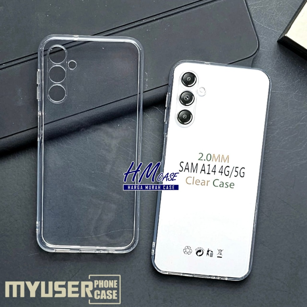 Jual Case Samsung A14 4G Samsung A14 5G Samsung A04E Clear HD case soft ...