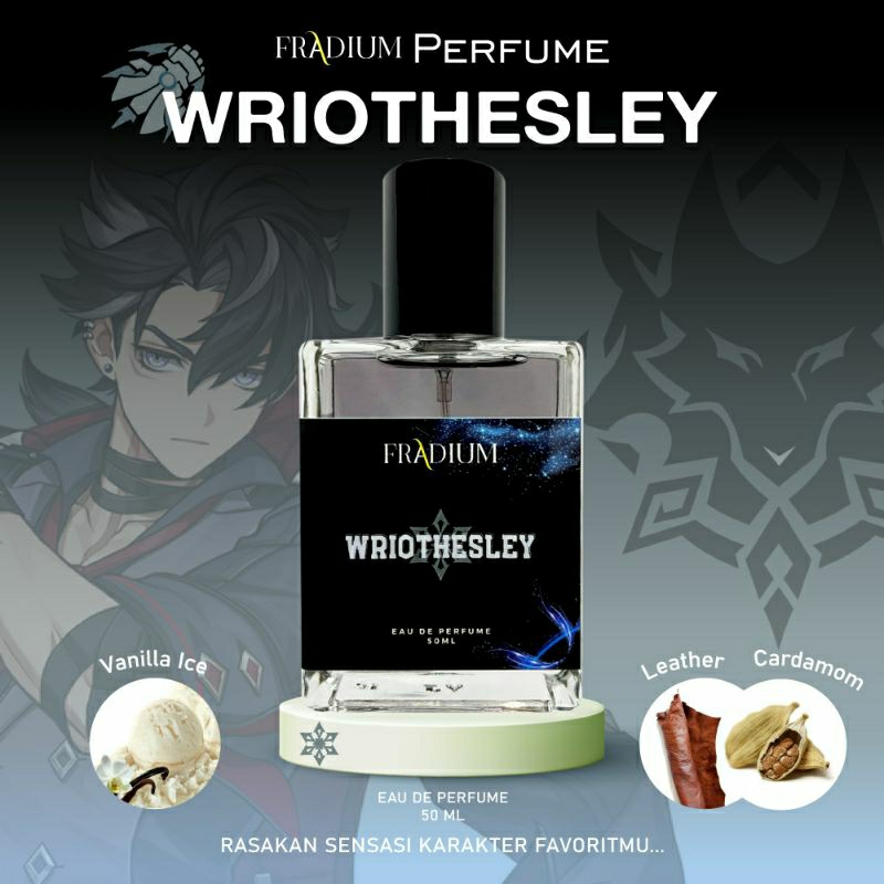 Jual Perfume/Parfum Wriothesley Genshin Impact Fradium 50ml | Shopee ...
