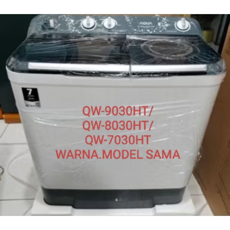 Jual MESIN CUCI 2 TABUNG AQUA QW-960XT/QW-961X/QW-860XT/QW-861XT/QW ...