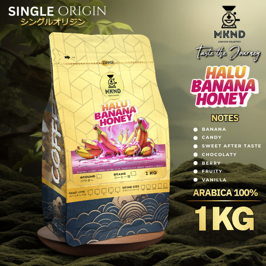 Jual MKND COFFEE ROASTERY- Arabika Halu Banana Specialty 1Kg Single ...