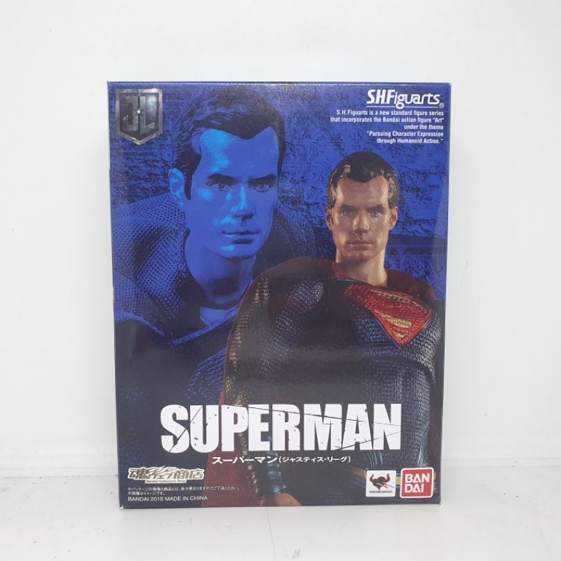 Jual SHFiguarts SHF DC Superman Clark Kent Justice League Henry Cavill ...