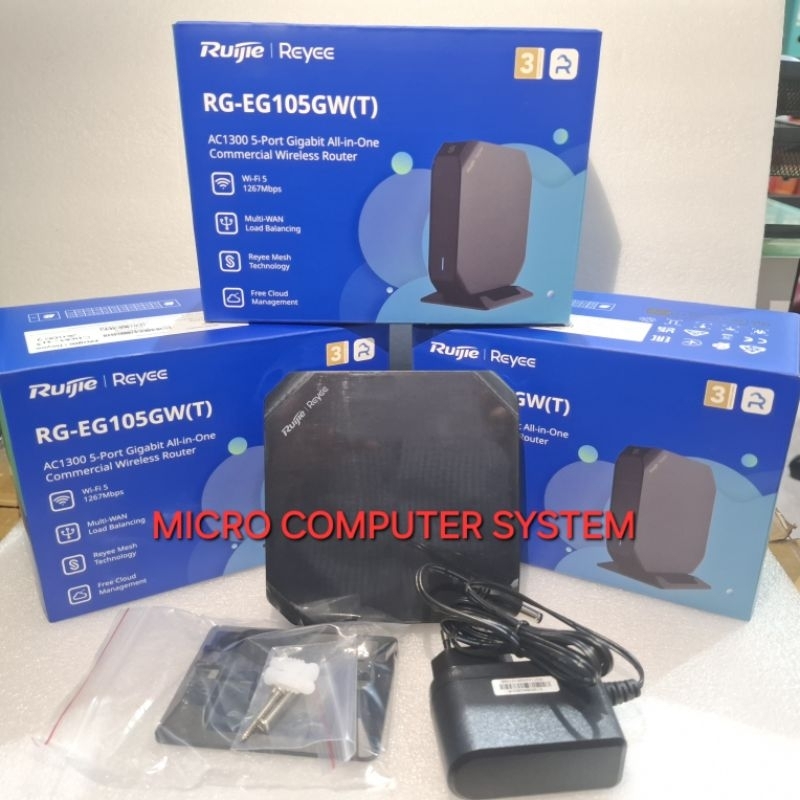 Jual RG-EG105GW(T) Wi-Fi 5 1267Mbps Wireless All-in-One Business Router | Shopee Indonesia