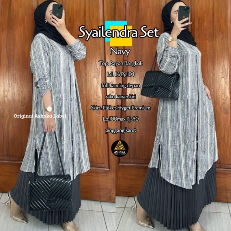 Jual Syailendra Set Rok by Ashoka Realpict 4 Warna | Shopee Indonesia