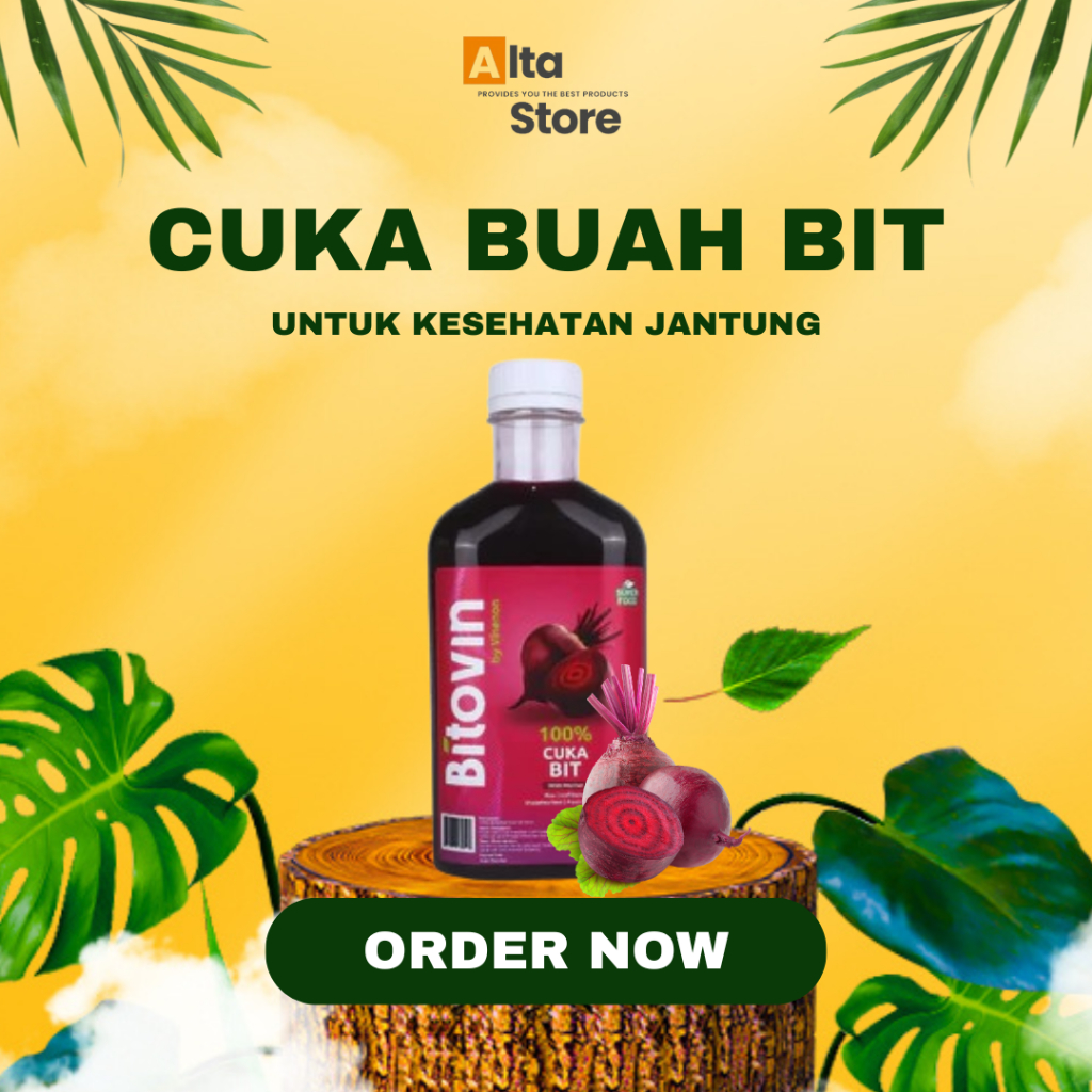 Jual Bitovin Cuka Buah Bit Murni 100% Alami Solusi untuk Kesehatan ...