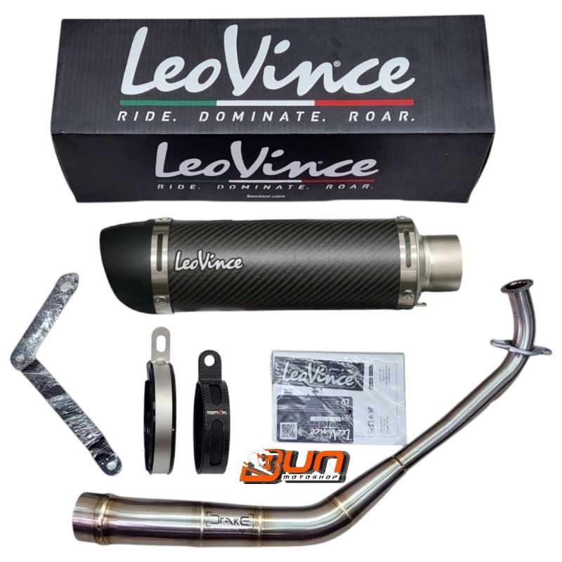 Jual Leovince GP CORSA EVO LONG Original Fulsystem NEW AEROX 155 NMAX ...