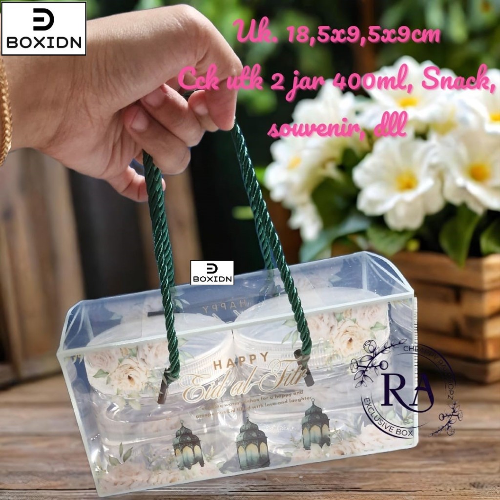 Jual Mika Exclusive box lebaran 2 jar 400ml mika lebaran 2 jar 400ml ...
