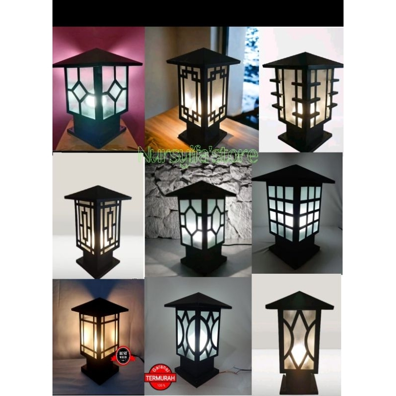 Jual Lampu Pilar/Lampu Taman/Hias Modern Termurah Dan Terlaris | Shopee ...