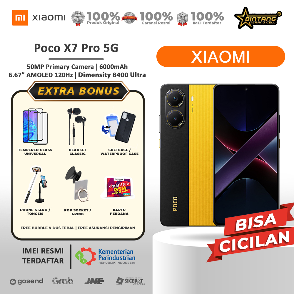 Jual Xiaomi Poco X7 Pro 5G RAM 12/512GB Garansi Resmi | Shopee Indonesia