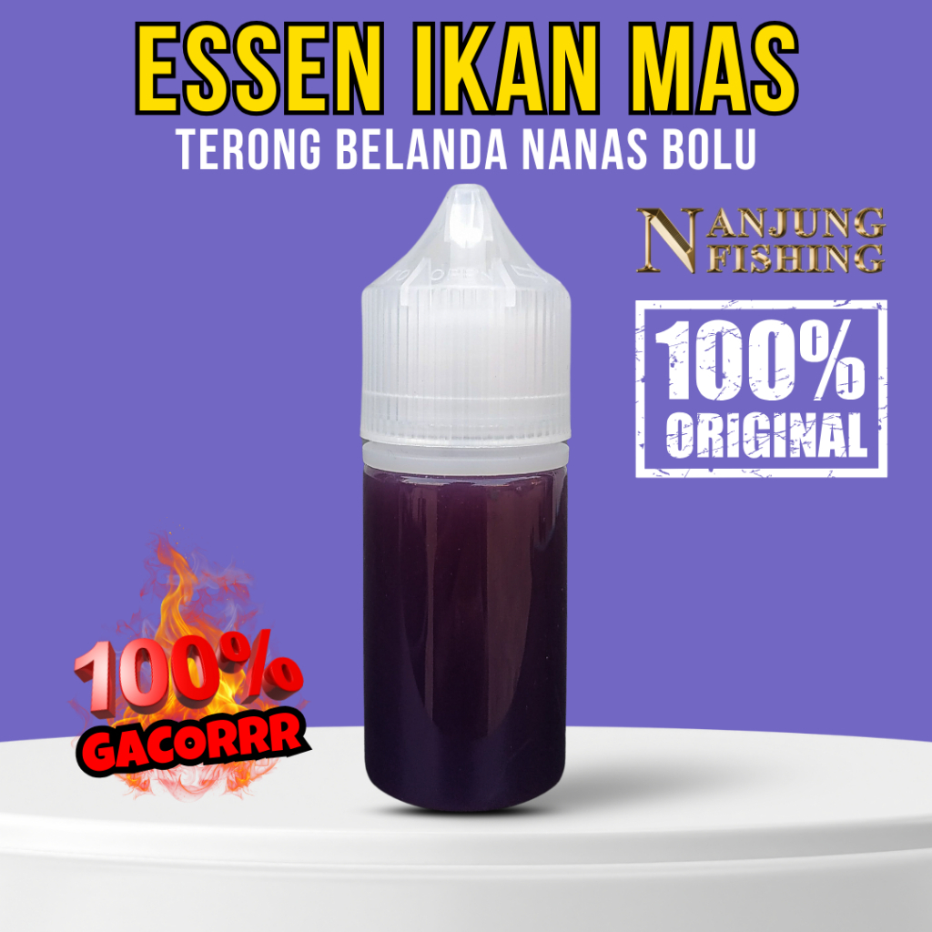 Jual Essen Oplosan Terong Belanda Nanas Bolu 30ML Umpan Mancing Ikan ...