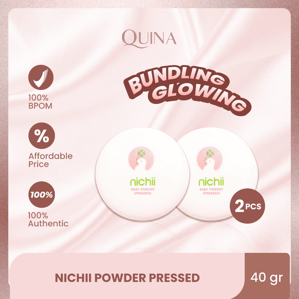 Jual Nichii Powder Pressed Bundling Bedak Padat 40gr | Shopee Indonesia