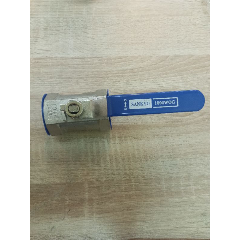 Jual Ball Valve / Stop Kran Stainless Steel 316 Sankyo 1000WOG Type 1PC ...
