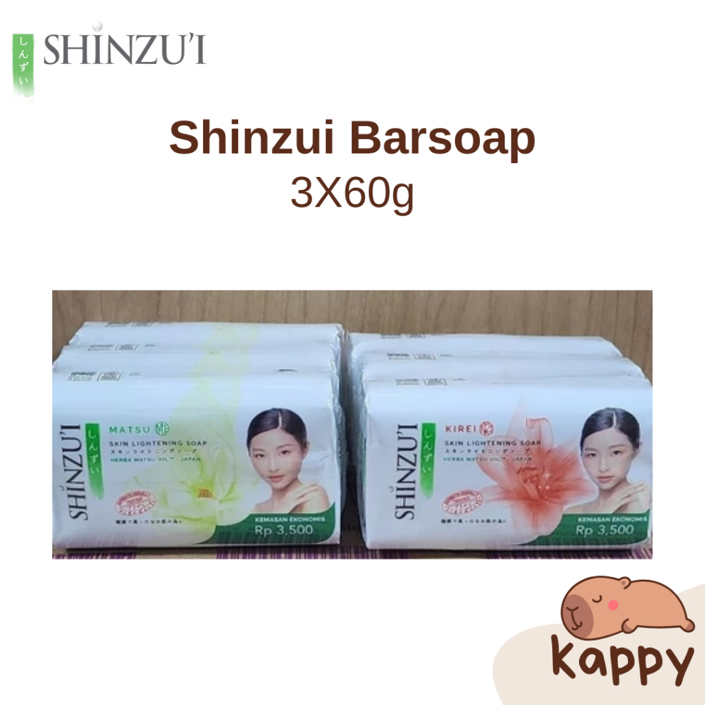 Jual Shinzui Sabun Barsoap 60g BANDED P3 Herba Skin Lightening Soap ...