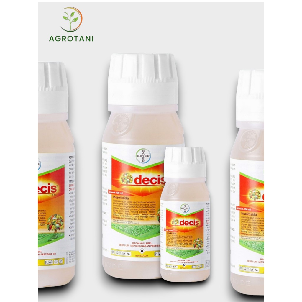 Jual INSEKTISIDA PESTISIDA OBAT PEMBASMI HAMA BAYER DECIS 25 EC 250 ML ...