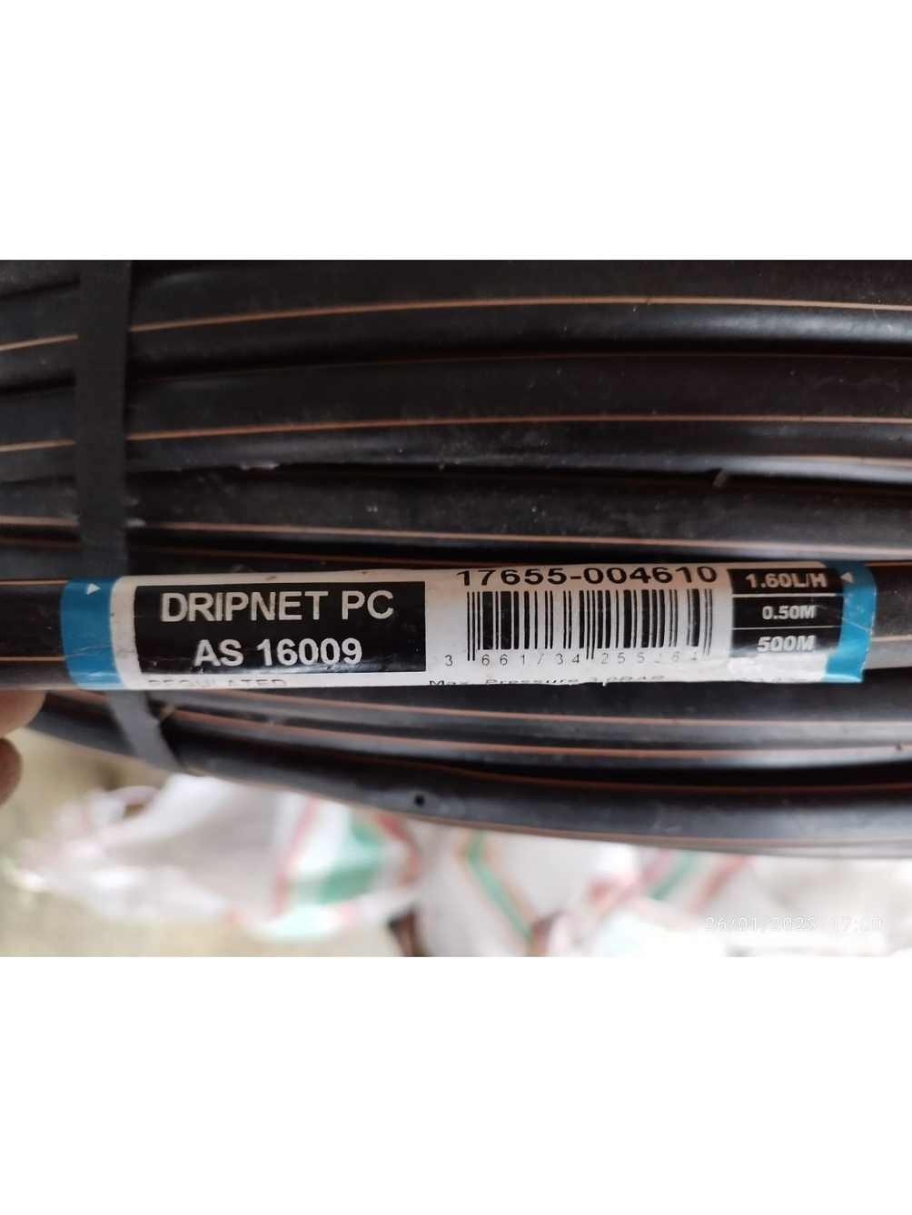 Jual Selang DRIP PIPE (Dripnet) PCAS 16009 Spacing 50CM Netafim ...