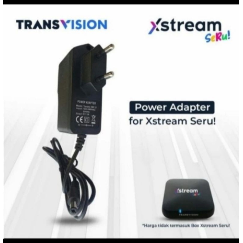 Jual Adaptor Transvision Xstream Seru Original | Shopee Indonesia