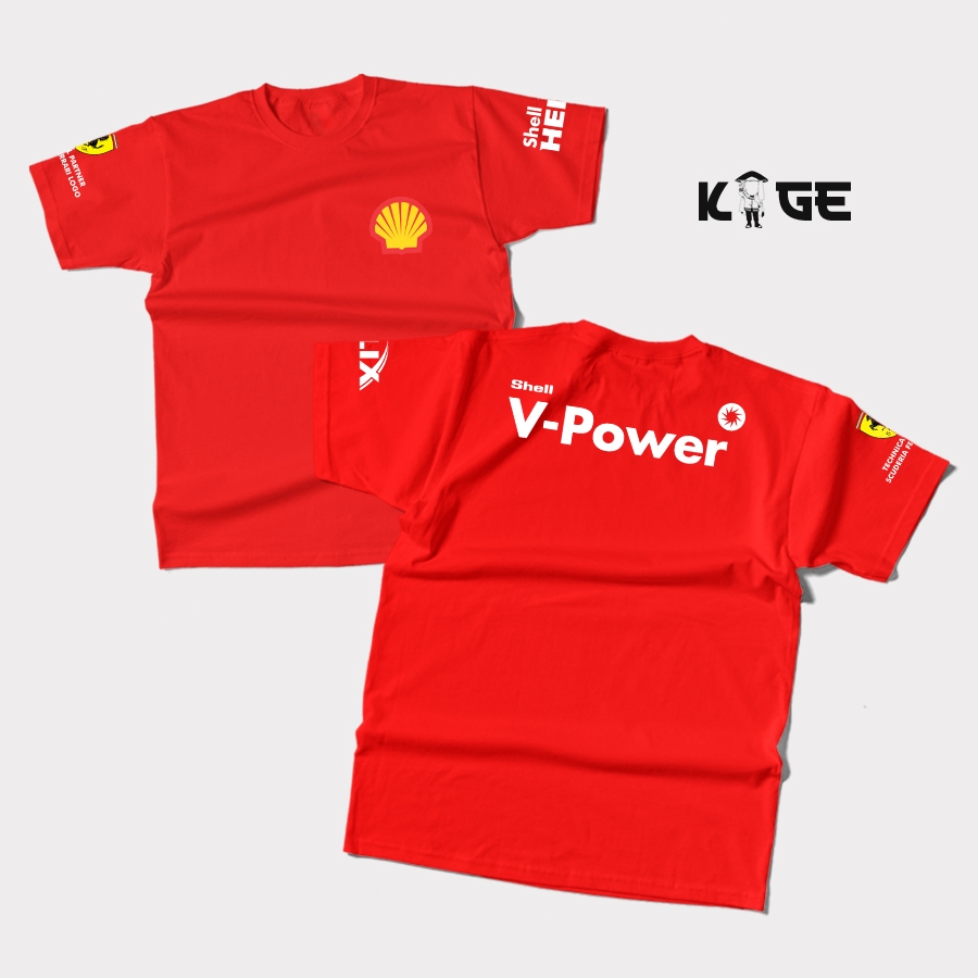 Jual Kaos Pria Distro SHELL V POWER - Kaos Shell Power Seragam Viral ...