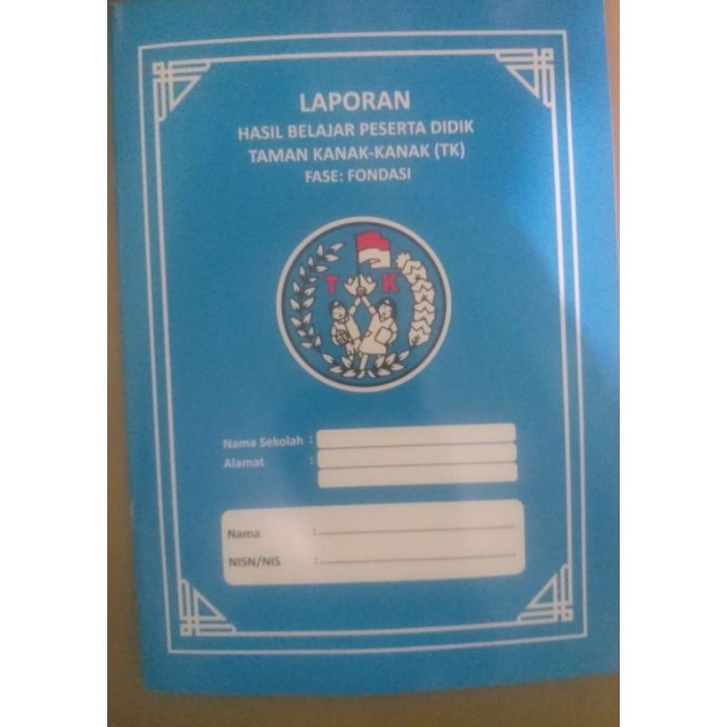 Jual raport TK kurikulum merdeka | Shopee Indonesia